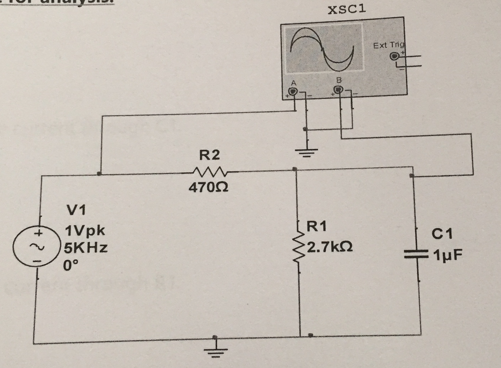 Solved 1. Using the circuit in Figure 4-1, compute the | Chegg.com