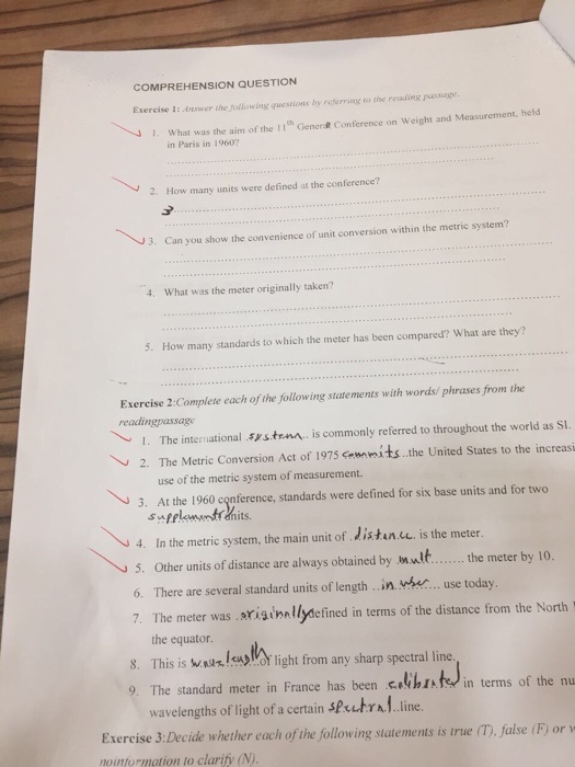 Solved 3199 Unit Frur . International System of Units | Chegg.com