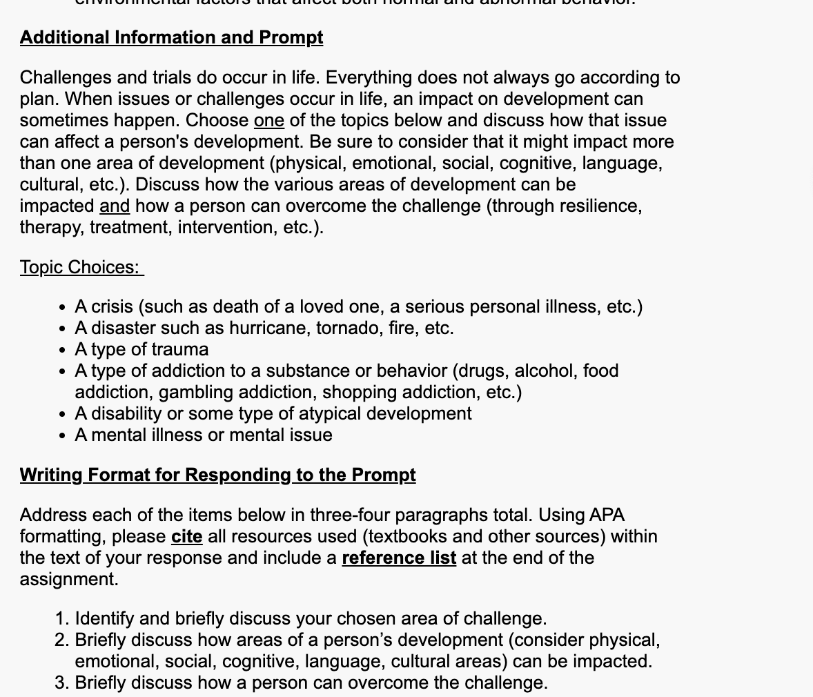 Solved Challenges and trials do occur in life. Everything | Chegg.com