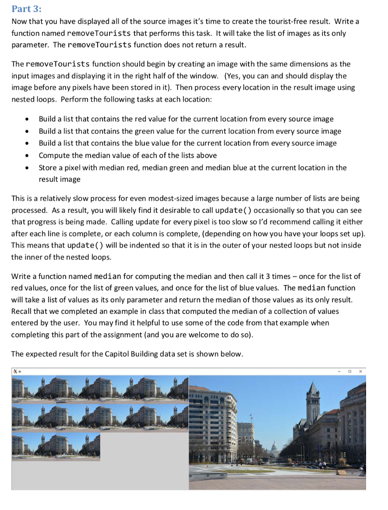 CPSC 217 Assignment 3 Due: Monday November 26, 2018 | Chegg.com