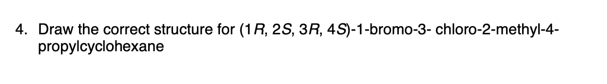 Solved Draw the correct structure for | Chegg.com