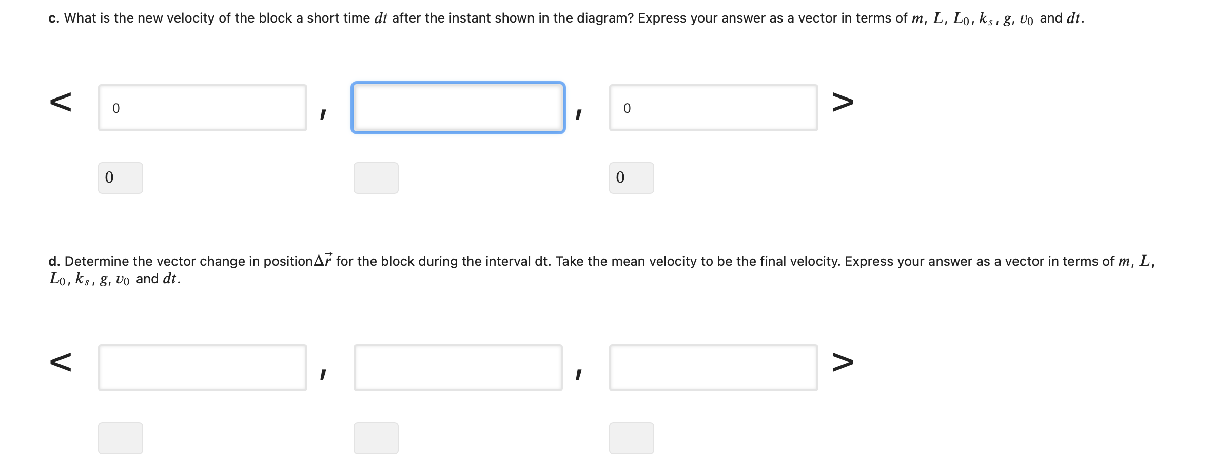 Solved A block with mass m is oscillating vertically on a | Chegg.com