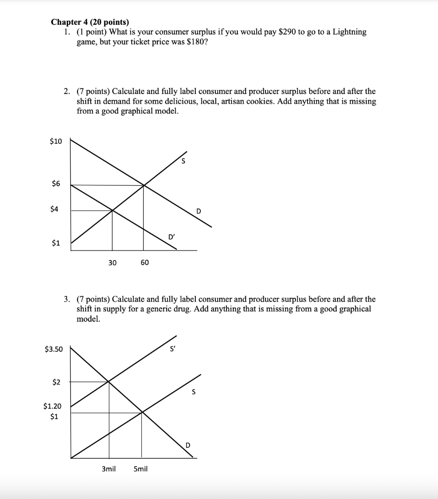 Solved Chapter 4 (20 points) 1. (1 point) What is your | Chegg.com
