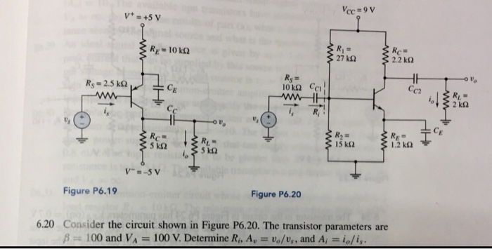 Solved Consider the circuit shown in Figure P6.20. The | Chegg.com