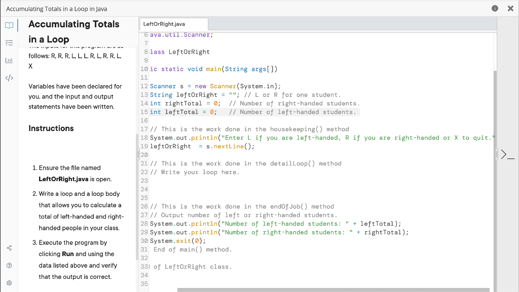 Solved Instructions are on the left in the included pictures | Chegg.com