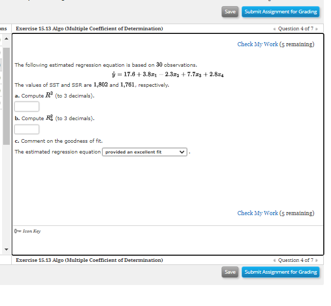 Solved Save Submit Assignment For Grading Ons Exercise 1513 4582