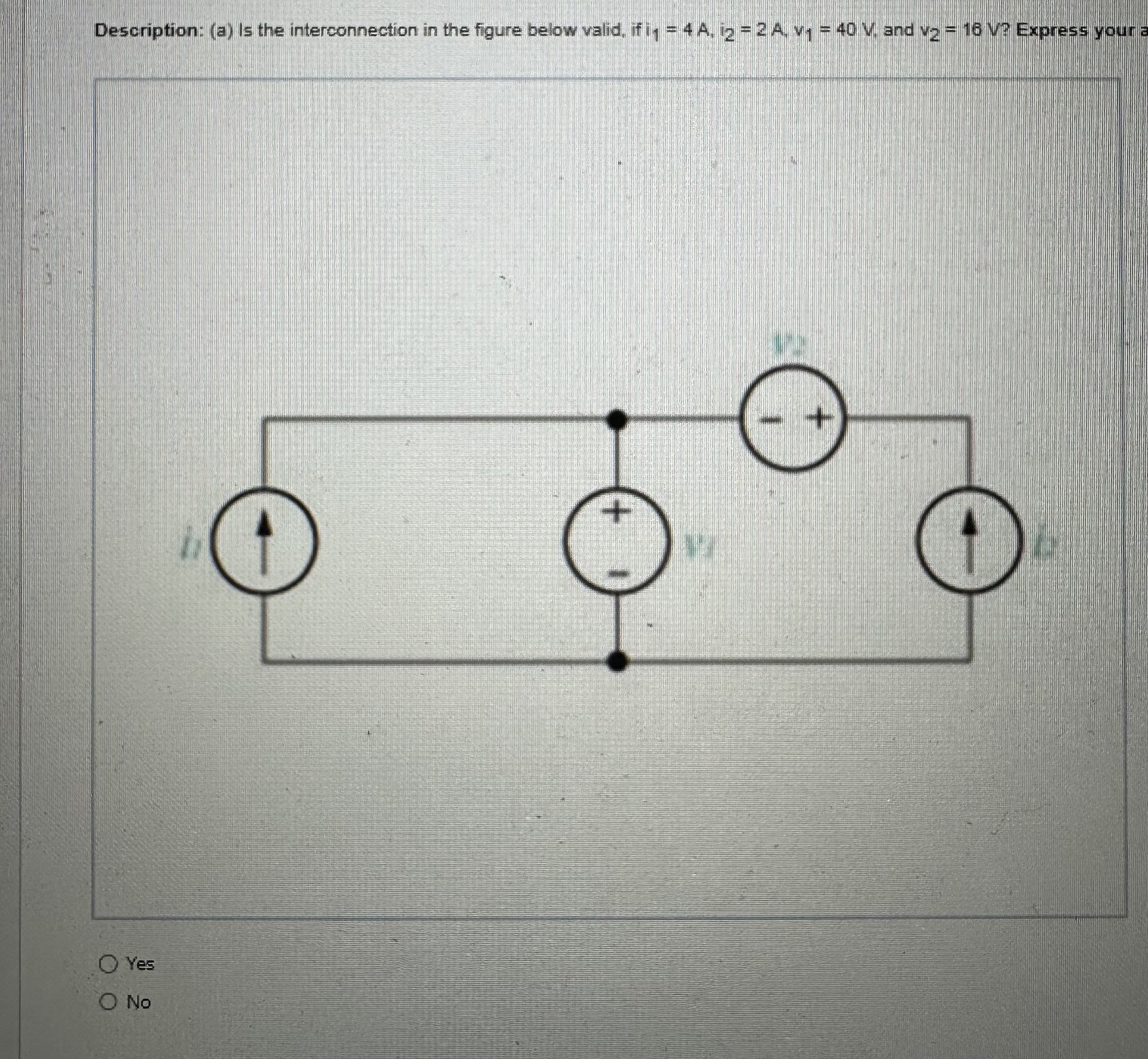 Solved Description: (a) is the interconnection in the figure | Chegg.com
