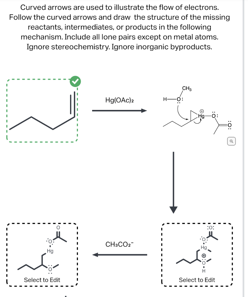 Solved Curved arrows are used to illustrate the flow of | Chegg.com