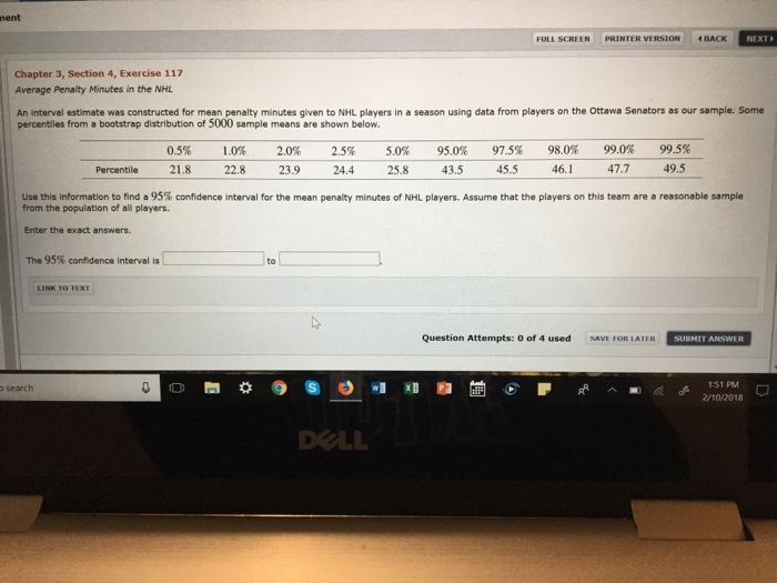Solved nent FULL SCREEN PRINTER VERSION BACK NEXT Chapter 3, | Chegg.com