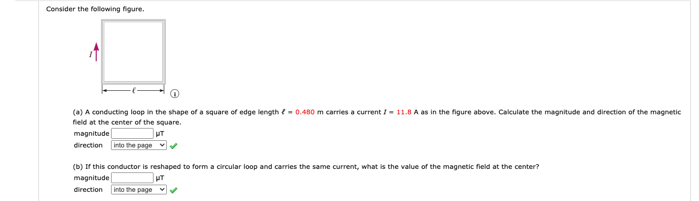 Solved Consider the following figure. (a) A conducting loop | Chegg.com