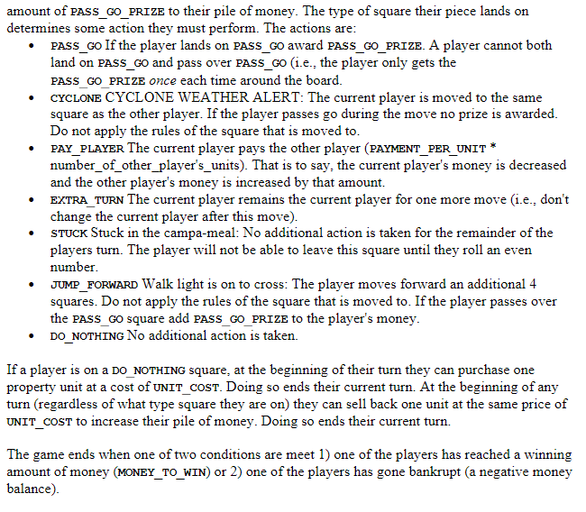 Solved Overview The purpose of this assignment is to give | Chegg.com