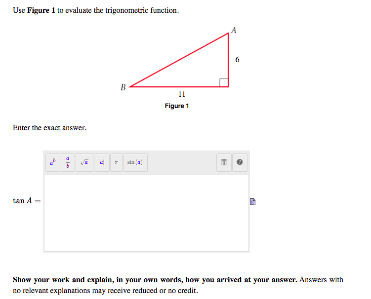 Solved Use Figure 1 to evaluate the trigonometric function. | Chegg.com