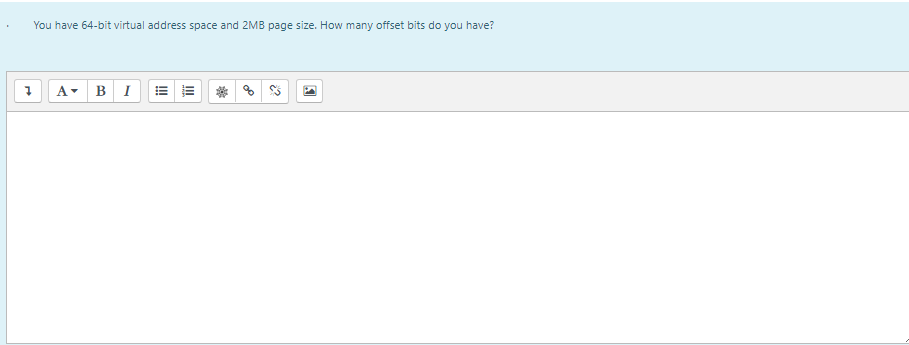 Solved You have 64-bit virtual address space and 2MB page | Chegg.com