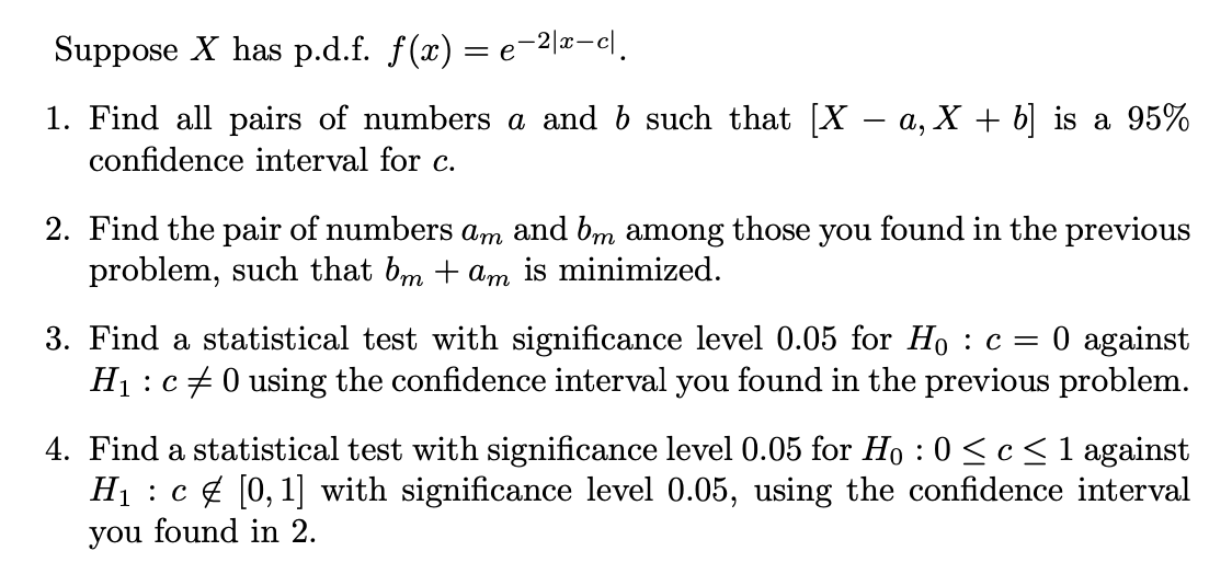 confidence level and confidence interval