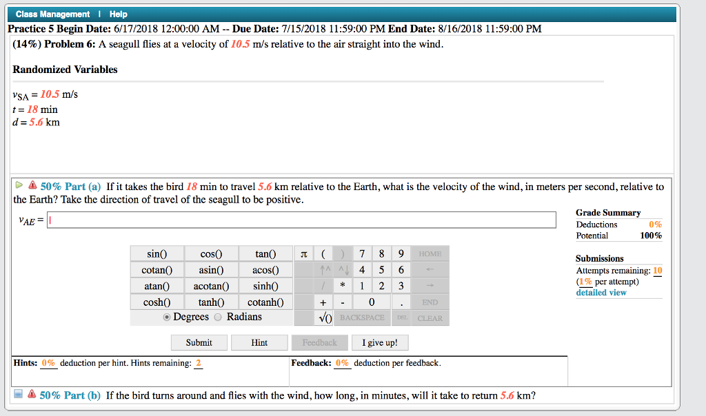 Solved Class Management Help Practice 5 Begin Date: | Chegg.com