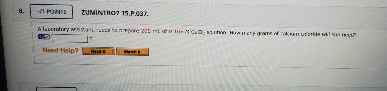 Solved How many moles of the indicated solute does each of | Chegg.com