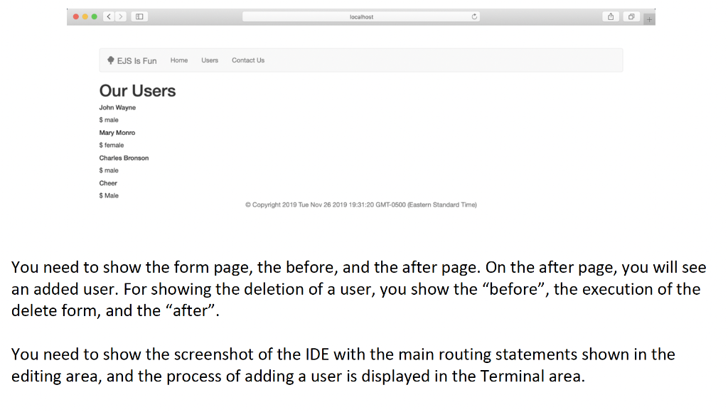 Need help with part 2 of the project, languages are | Chegg.com
