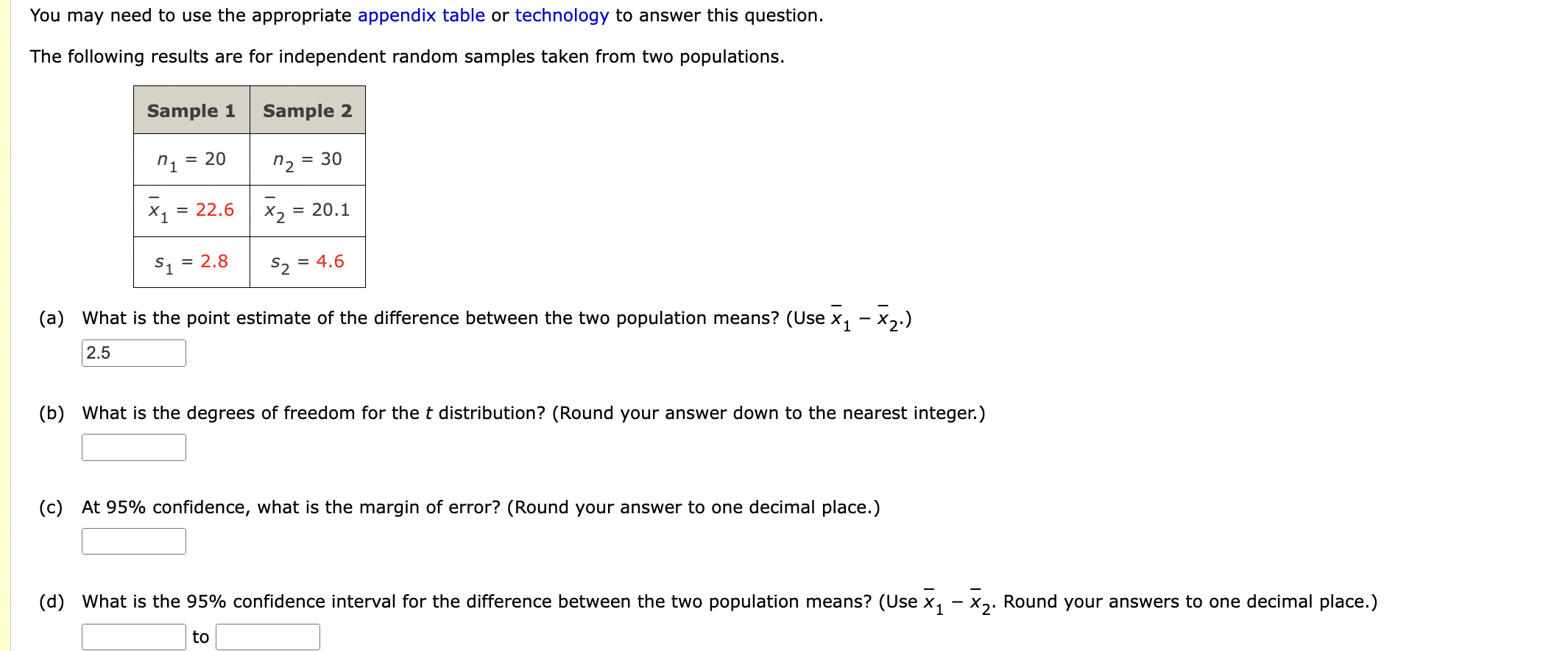 Solved You may need to use the appropriate appendix table or | Chegg.com