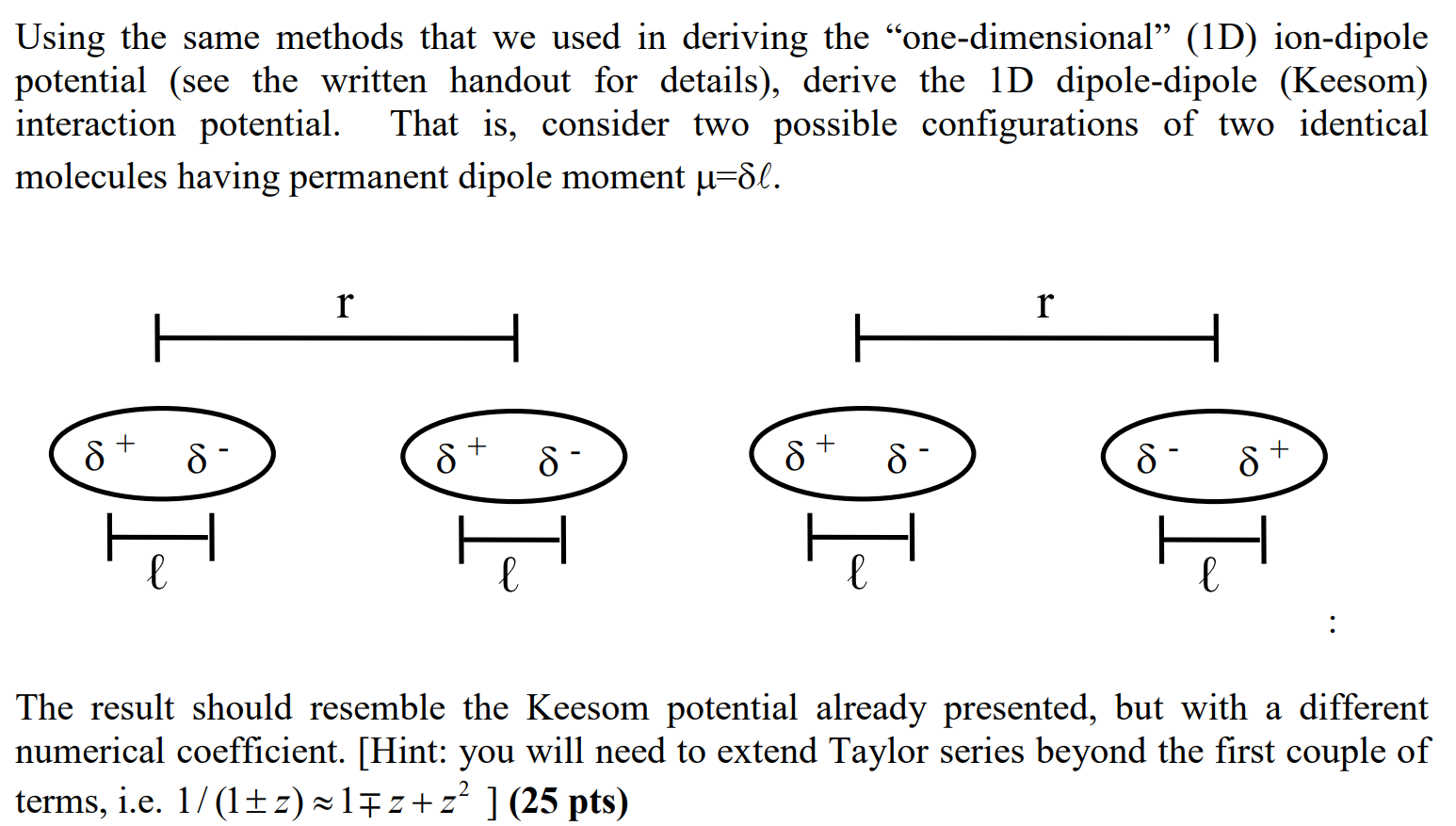 Solved Using the same methods that we used in deriving the | Chegg.com