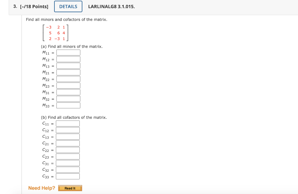 solved-find-all-minors-and-cofactors-of-the-matrix-3-2-1-5-chegg