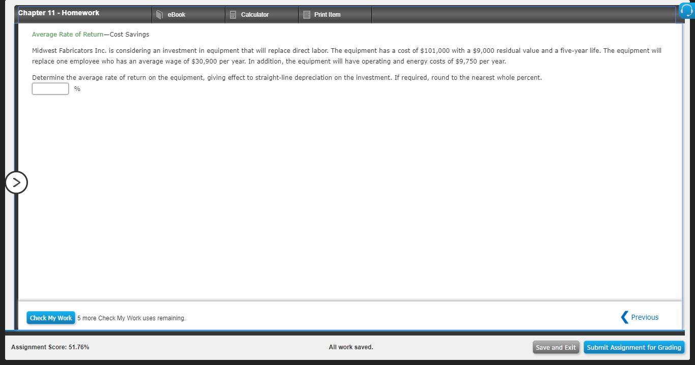 Solved Chapter 11 - Homework eBook Calculator Print Item | Chegg.com Solved Chapter 11 - Homework eBook Calculator Print Item | Chegg.com