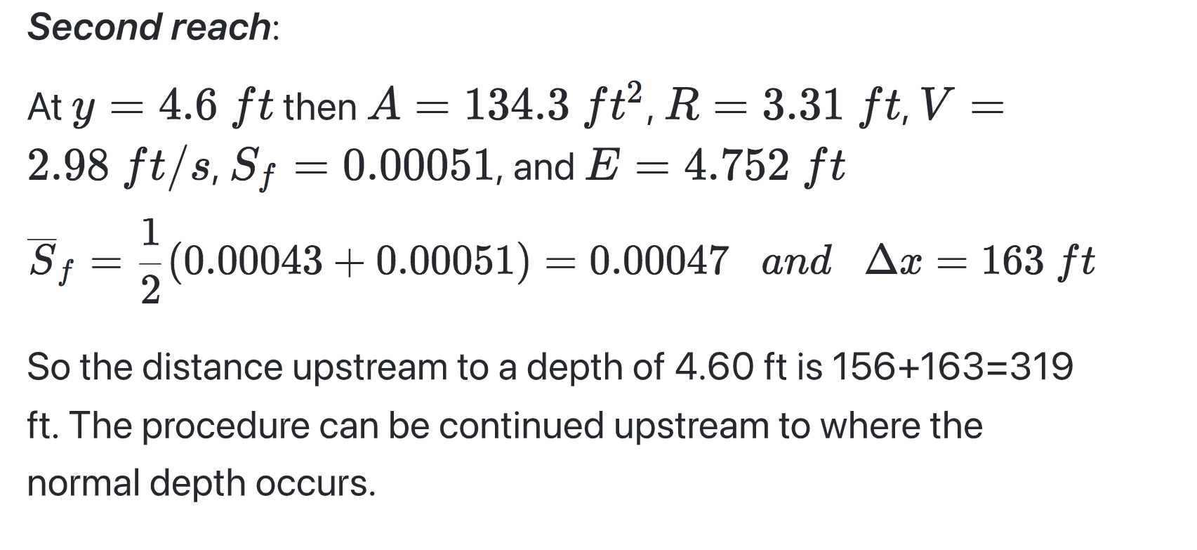 Solved Example \#1 A trapezoidal channel has the flowing | Chegg.com