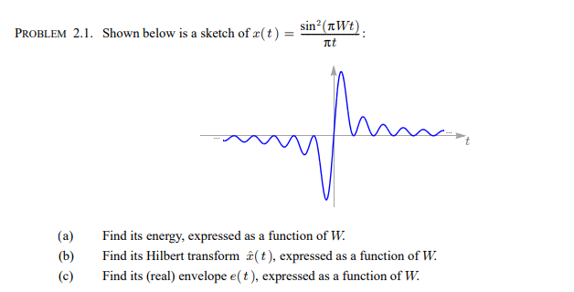 Solved PROBLEM 2.1. ﻿Shown below is a sketch of | Chegg.com