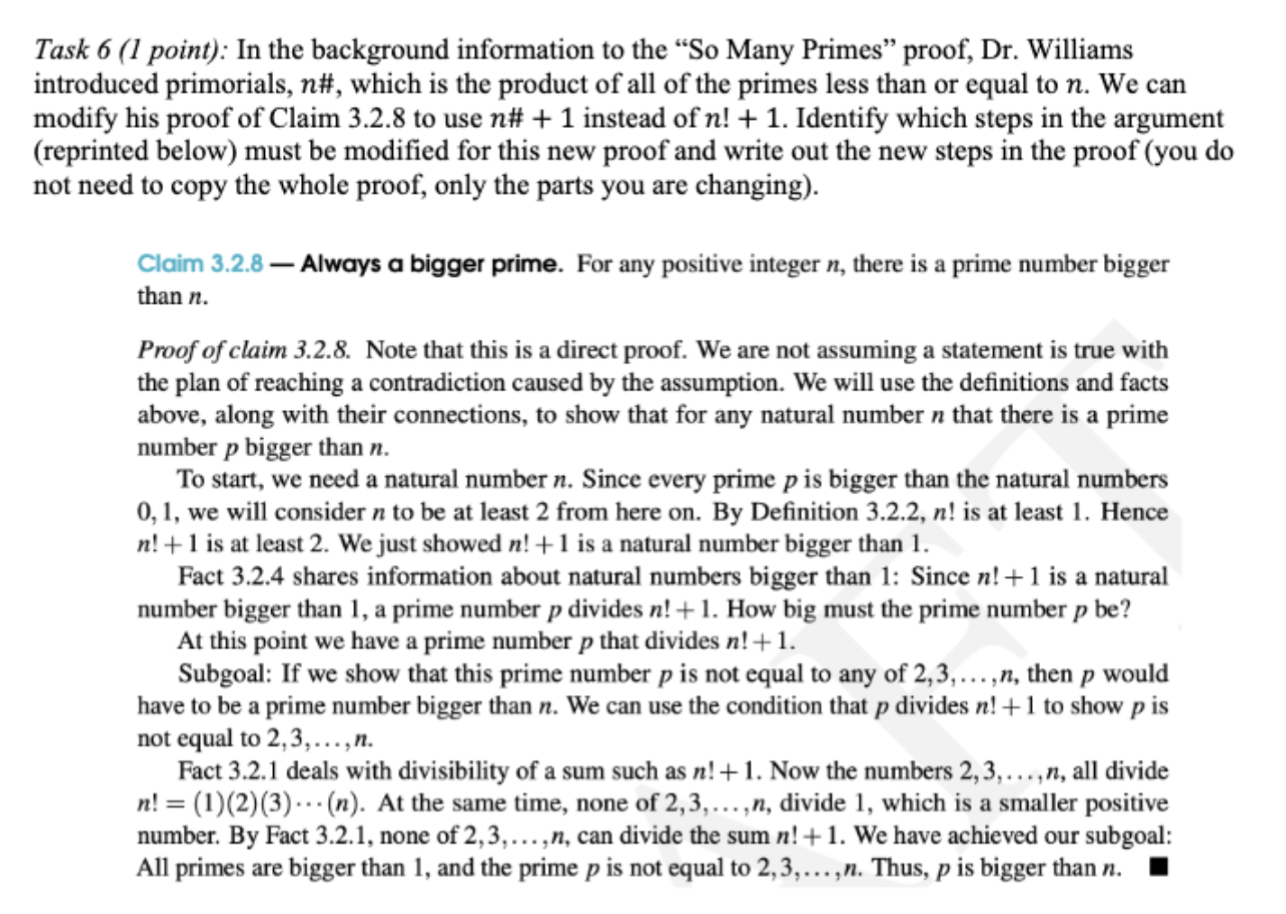 Solved Fact 3.2.1 – Given any 𝑛, 𝐴, 𝐵 ∈ ℕ such that | Chegg.com