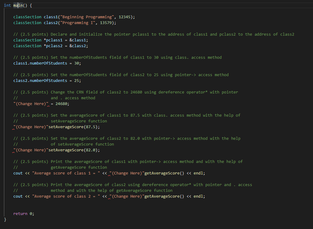 Solved #include #include using namespace std; class | Chegg.com