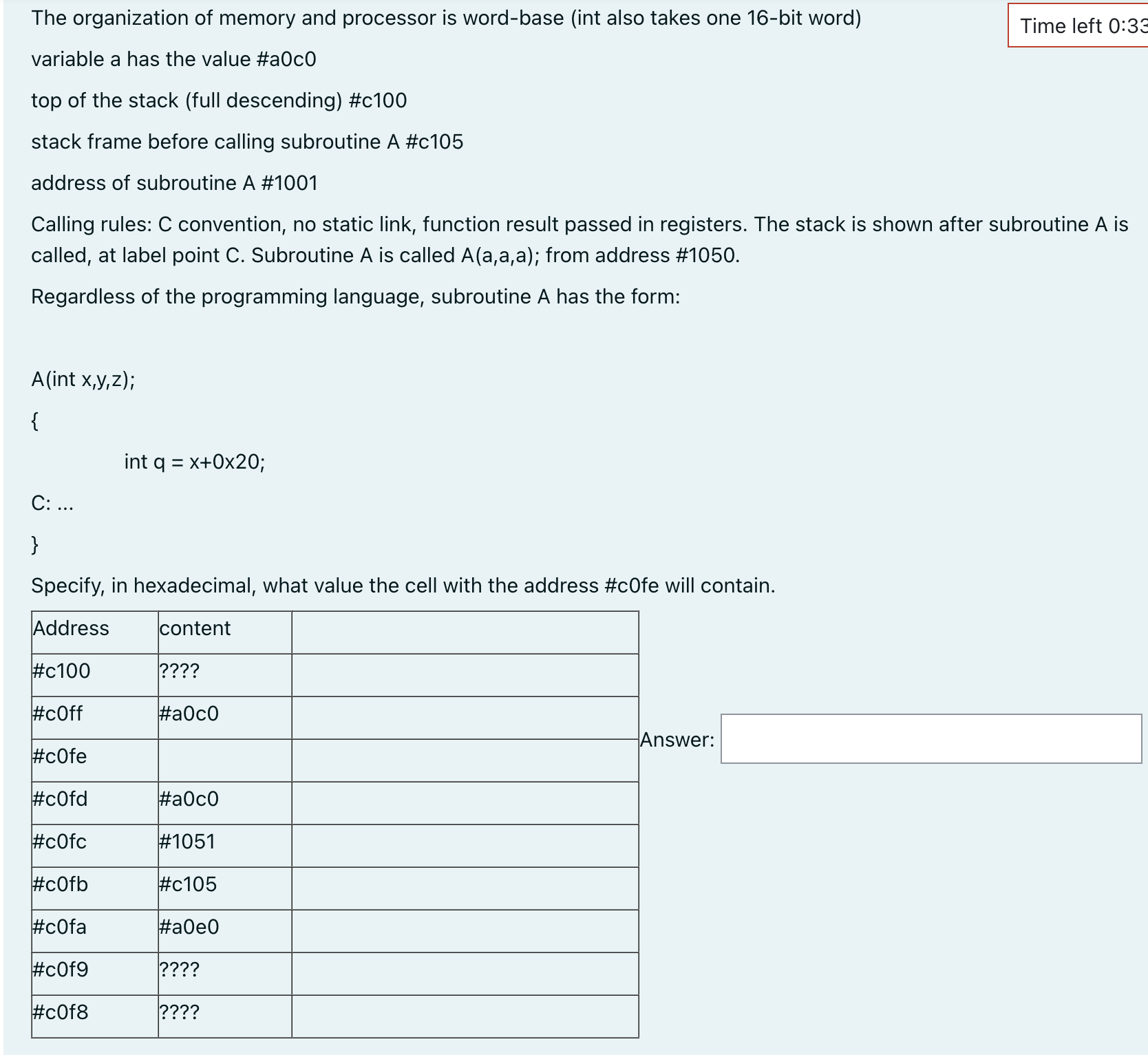 Solved The organization of memory and processor is word-base | Chegg.com