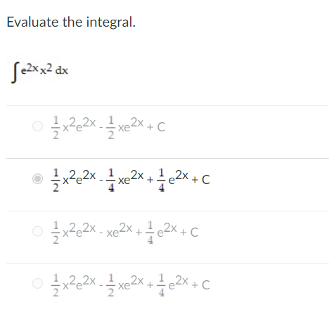 Solved Evaluate the integral. | Chegg.com