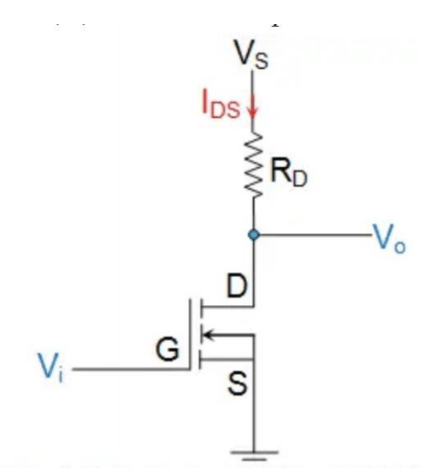 Solved 1. Vt=1V, Vs=5V, Rd=500ohm, Kn=0.5mA/V^2 Determine in | Chegg.com