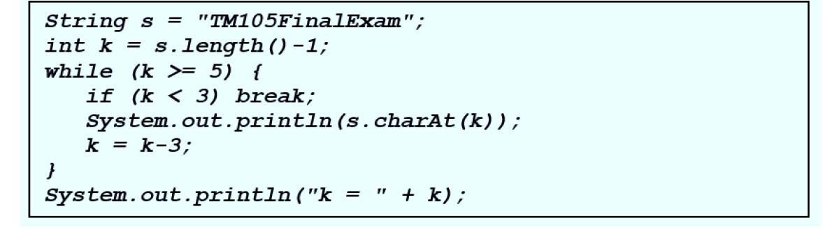 Solved Trace the following pieces of code and give their | Chegg.com