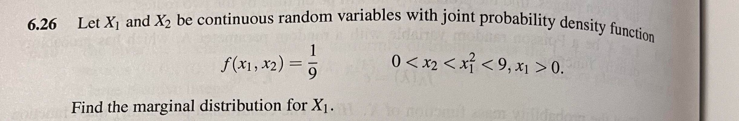 Solved 626 Let X1 And X2 Be Continuous Random Variables 