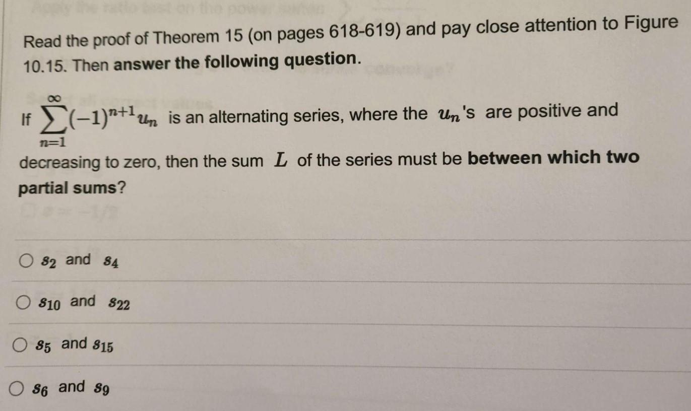 Solved Read the proof of Theorem 15 (on pages 618-619) and | Chegg.com