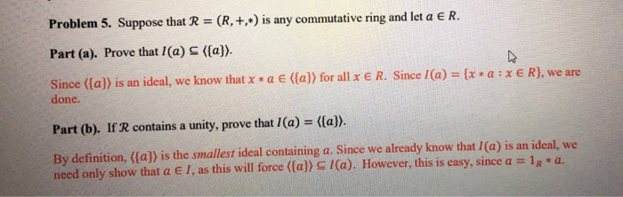 Solved Solve problem 1 using the solution ofproblem 5 which | Chegg.com