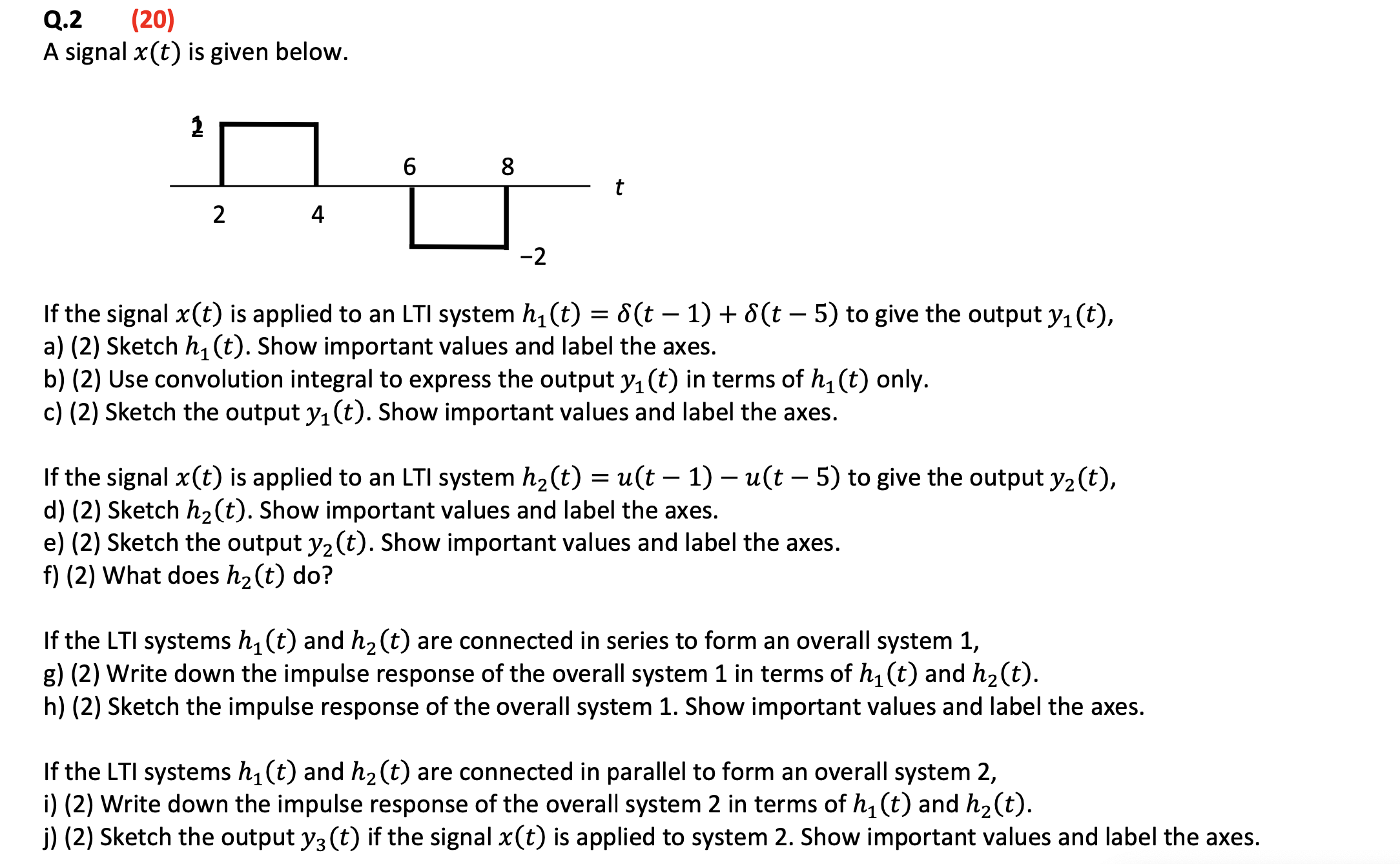 Solved A signal x(t) ﻿is given below.If the signal x(t) ﻿is | Chegg.com