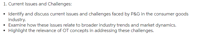 1. Current Issues and Challenges: - Identify and | Chegg.com