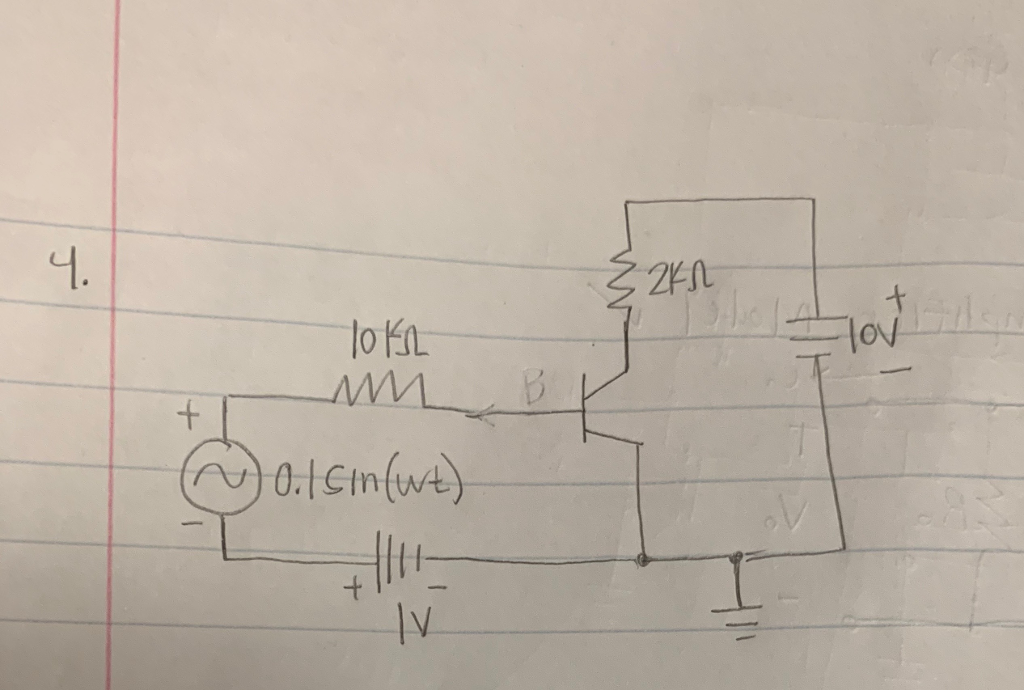 Solved Use load line analysis on the circuit below to | Chegg.com