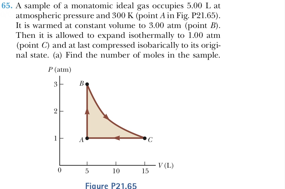 Solved Can yolu solve this question for a diatomic ideal gas | Chegg.com