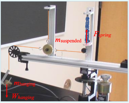 Solved The diagram shows your lab apparatus with a 21.3 g | Chegg.com
