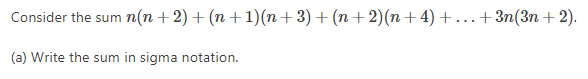 Solved Consider the sum | Chegg.com