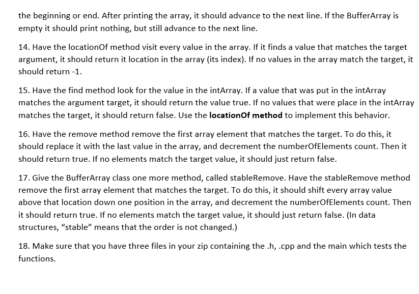Solved Assignment 2 Array Buffer This Assignment Is Really 4526