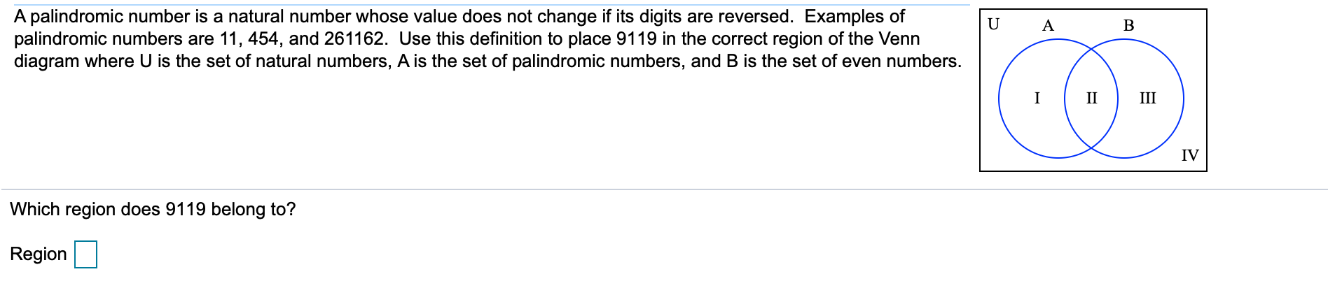 Solved U A B A palindromic number is a natural number whose | Chegg.com