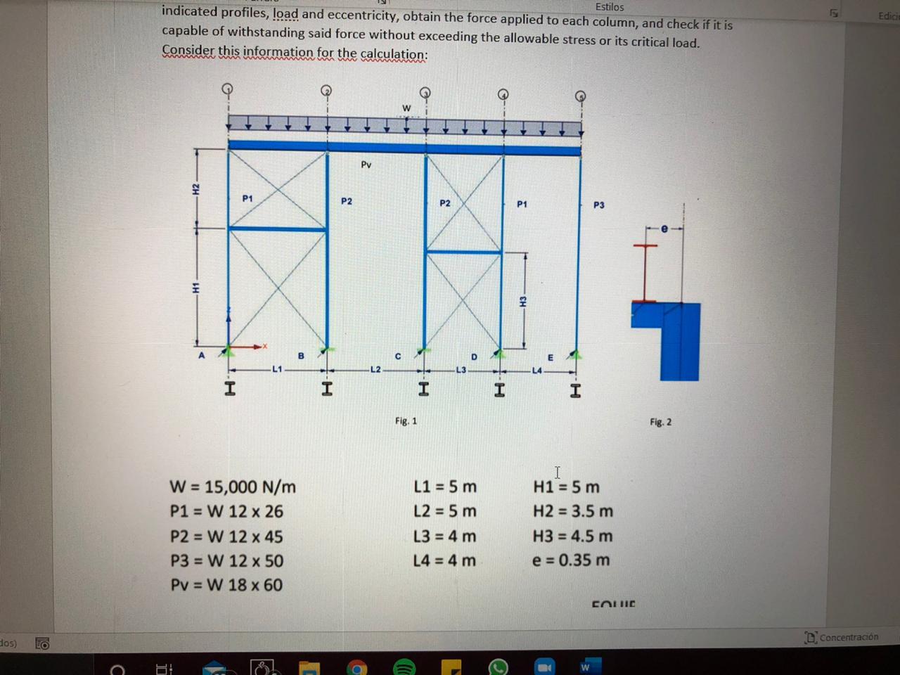 Figure 1 shows the structure of a pipe support | Chegg.com
