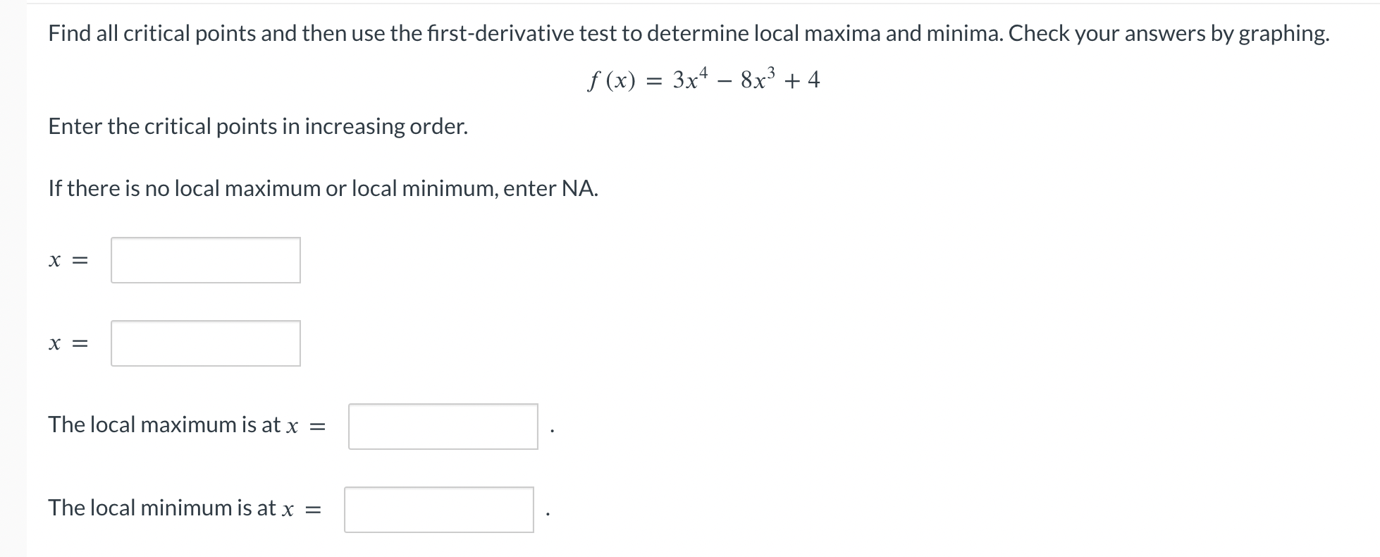 Solved Find all critical points and then use the | Chegg.com