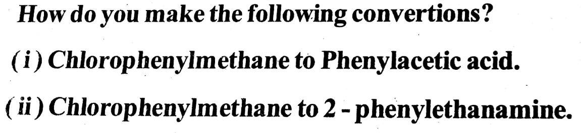 Solved How do you make the following convertions? (i) | Chegg.com