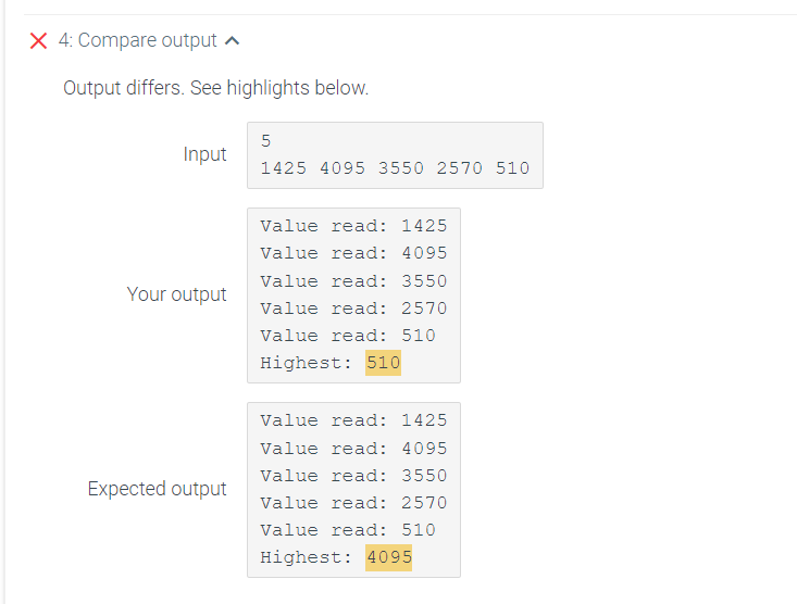 Solved Jump to level 1 Assign variable maximumVal with the | Chegg.com