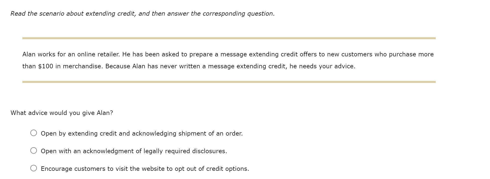 Solved Read the scenario about routine messages, and then | Chegg.com