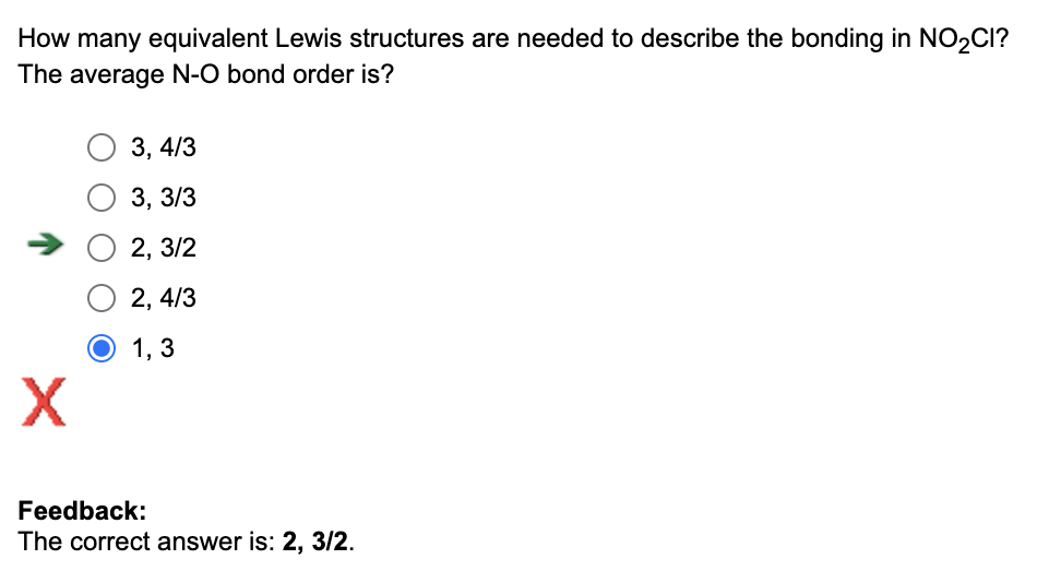 Solved How many equivalent Lewis structures are needed to | Chegg.com